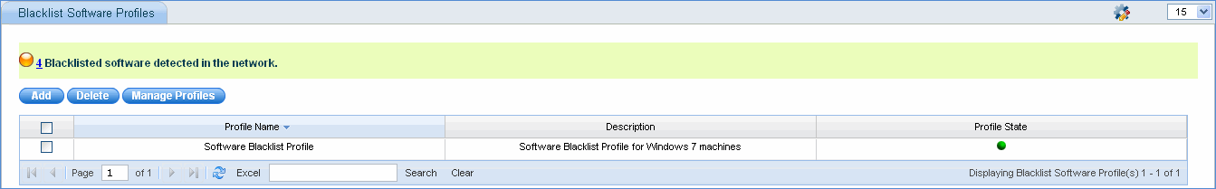 How to blacklist software