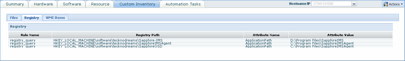 How to create custom Registry